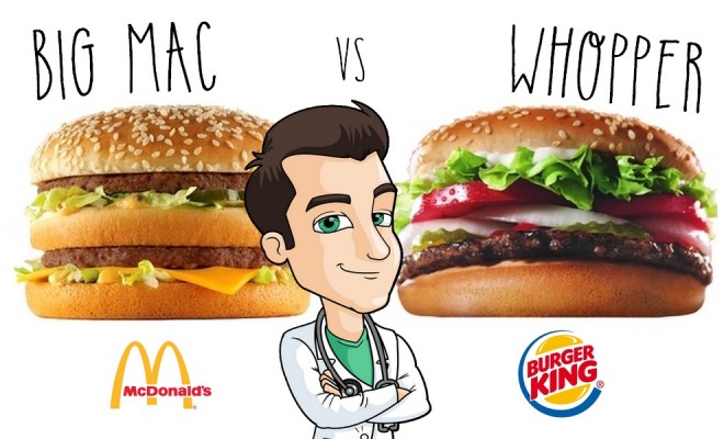 Big Mac Vs Whopper