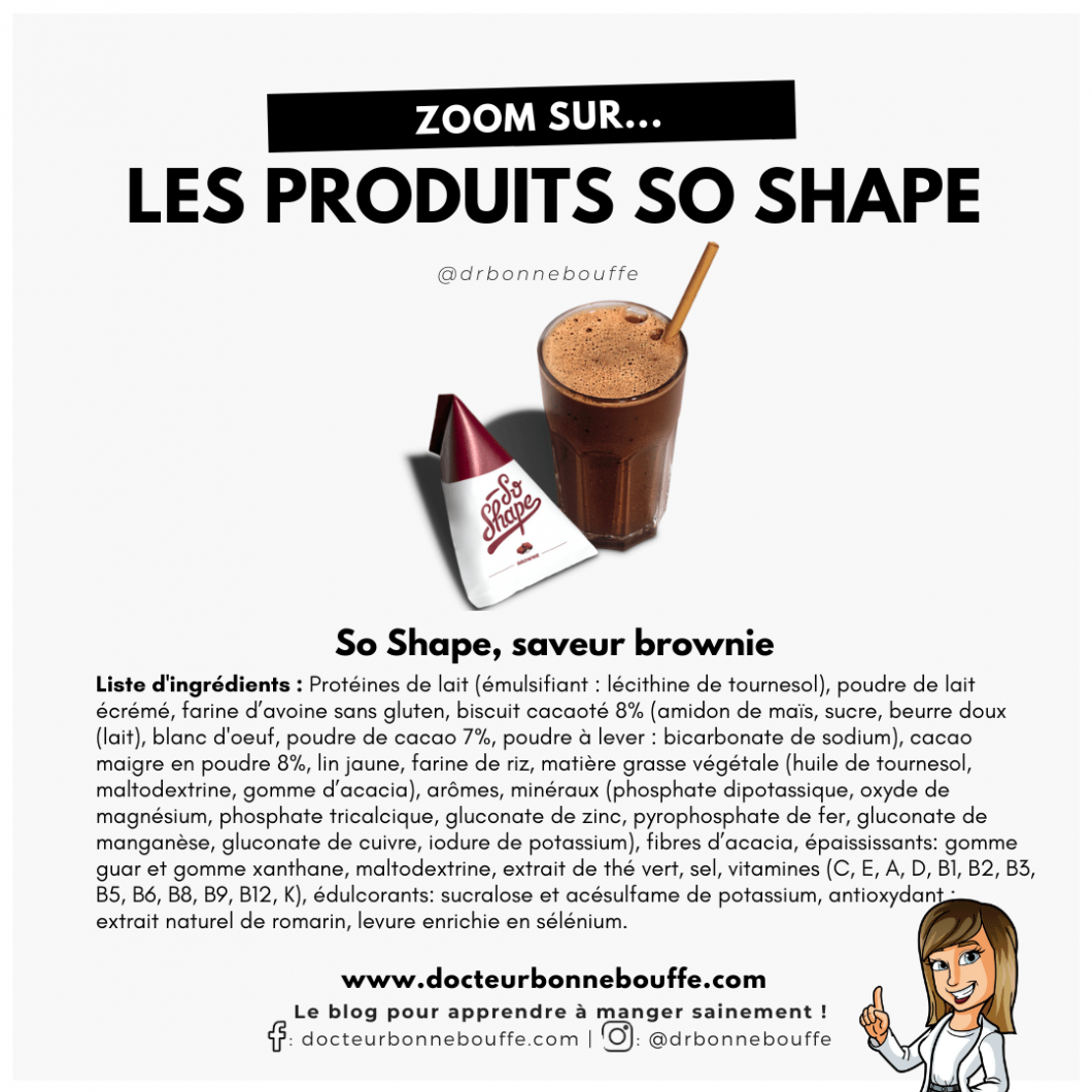 Pourquoi So Shape ne fait PAS maigrir : mon avis de diététicienne ...