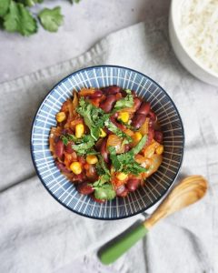 Chili sin carne de Docteur BonneBouffe (Recette facile⭐)