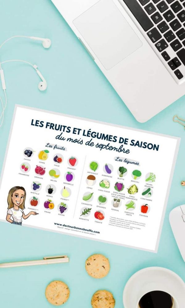 Les 33 fruits et légumes de septembre | DocteurBonneBouffe.com