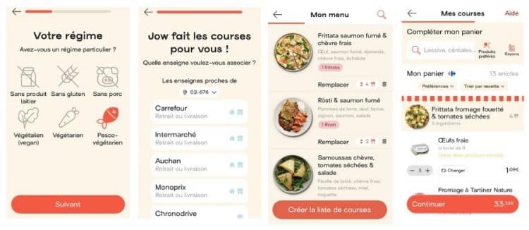 Jow, l’application (gratuite) qui vous aide à faire à manger ...